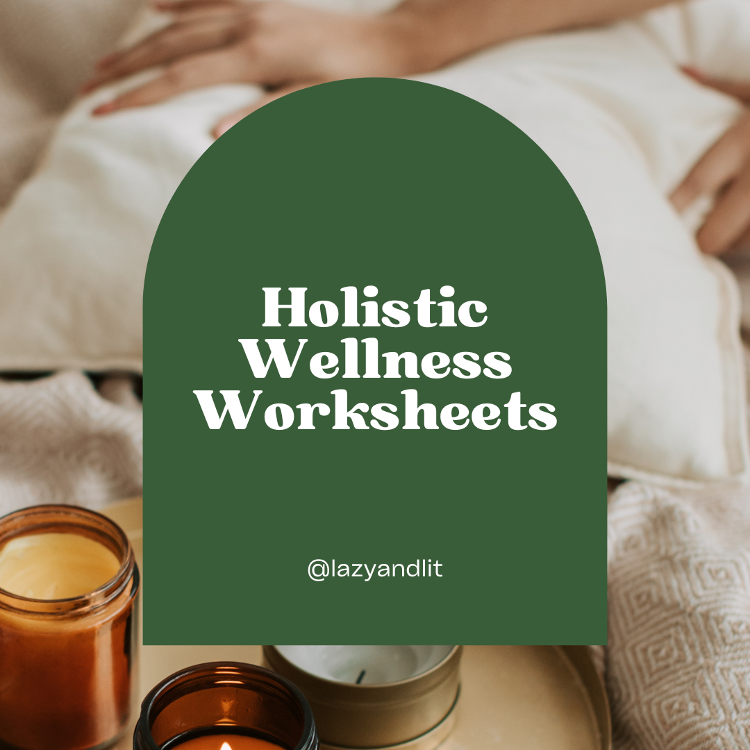 Holistic Wellness Check-In Worksheets – lazy &Lit.