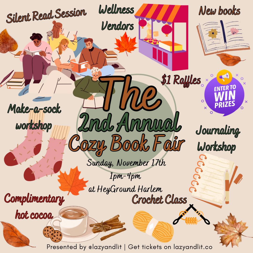 2nd Annual: The Cozy Book Fair in NYC – lazy &Lit.