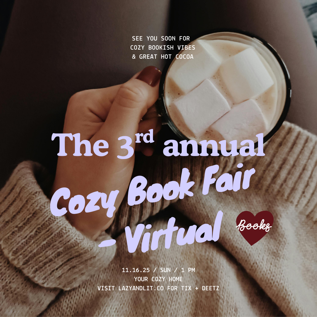 3rd annual: The Cozy Book Fair in NYC - VIRTUAL – lazy &Lit.
